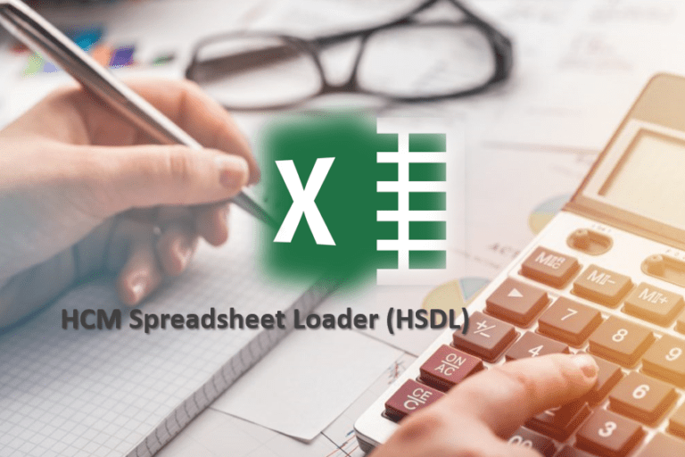 Oracle HCM Spreadsheet Data Loader (HSDL) Guide