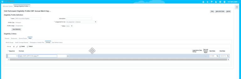 Oracle Compensation Eligibility Fast Formula Guide – Oracle HCM Cloud